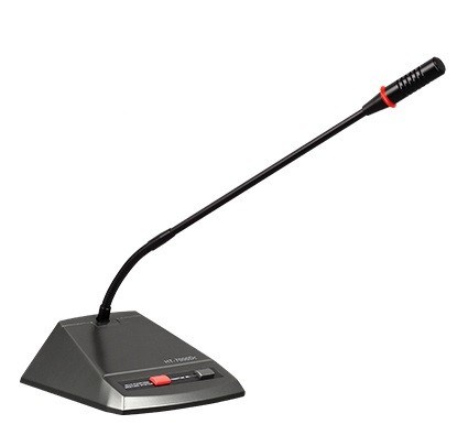 40Hz To 16KHz Wired Conference System Chairman Unit Mic System With 2 ...