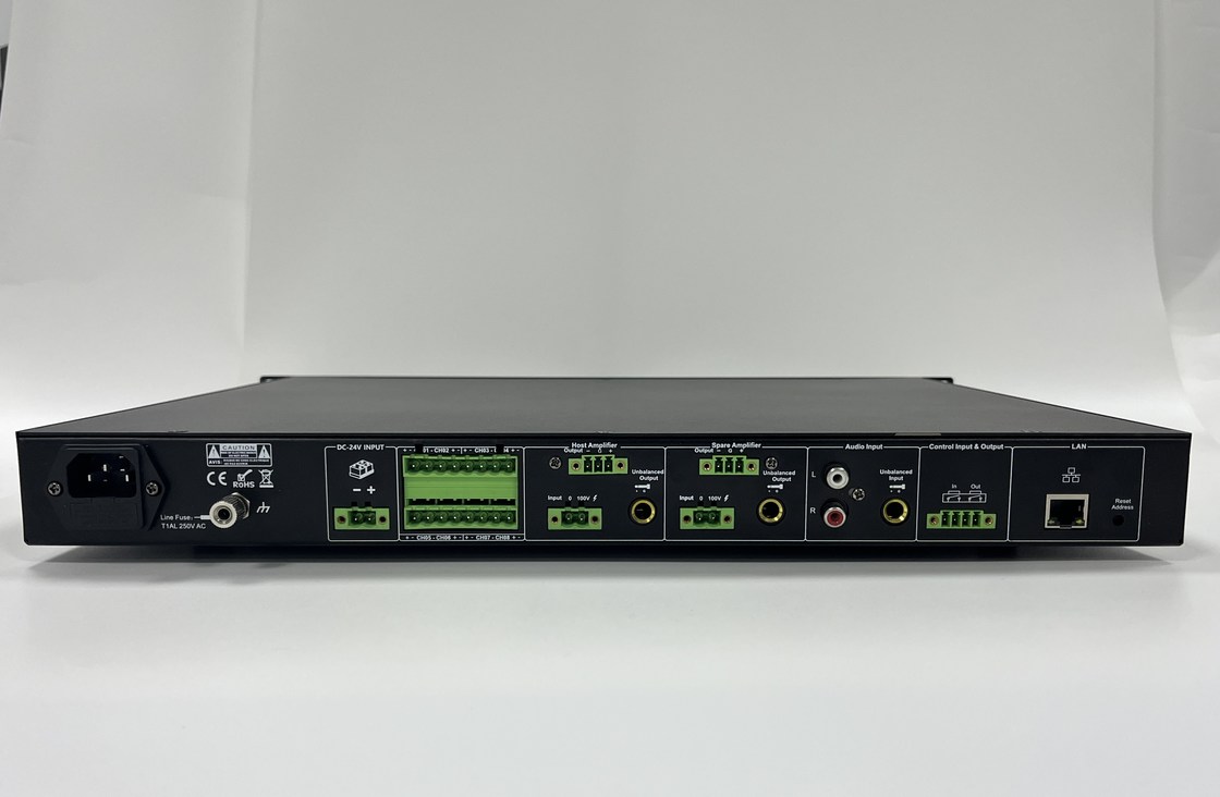 Sound Equipment 500w Ip Pa System Ip Network Amplifier